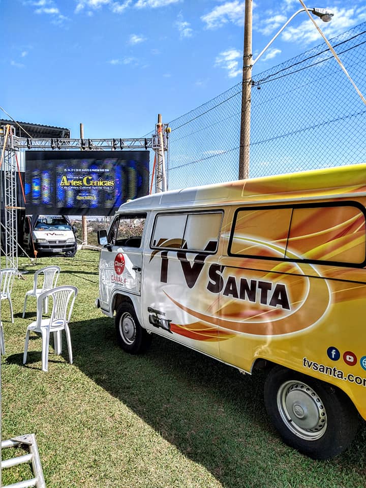 TV SANTA - Canal 4 CLARO TV - SANTA CRUZ DO RIO PARDO/SP - NO AR